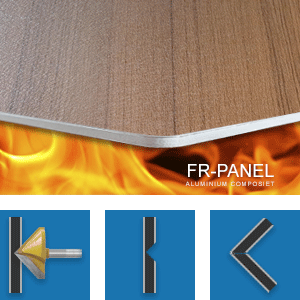 FR PANEL - TEAK + WRINKLE COATING - Tom Sold
